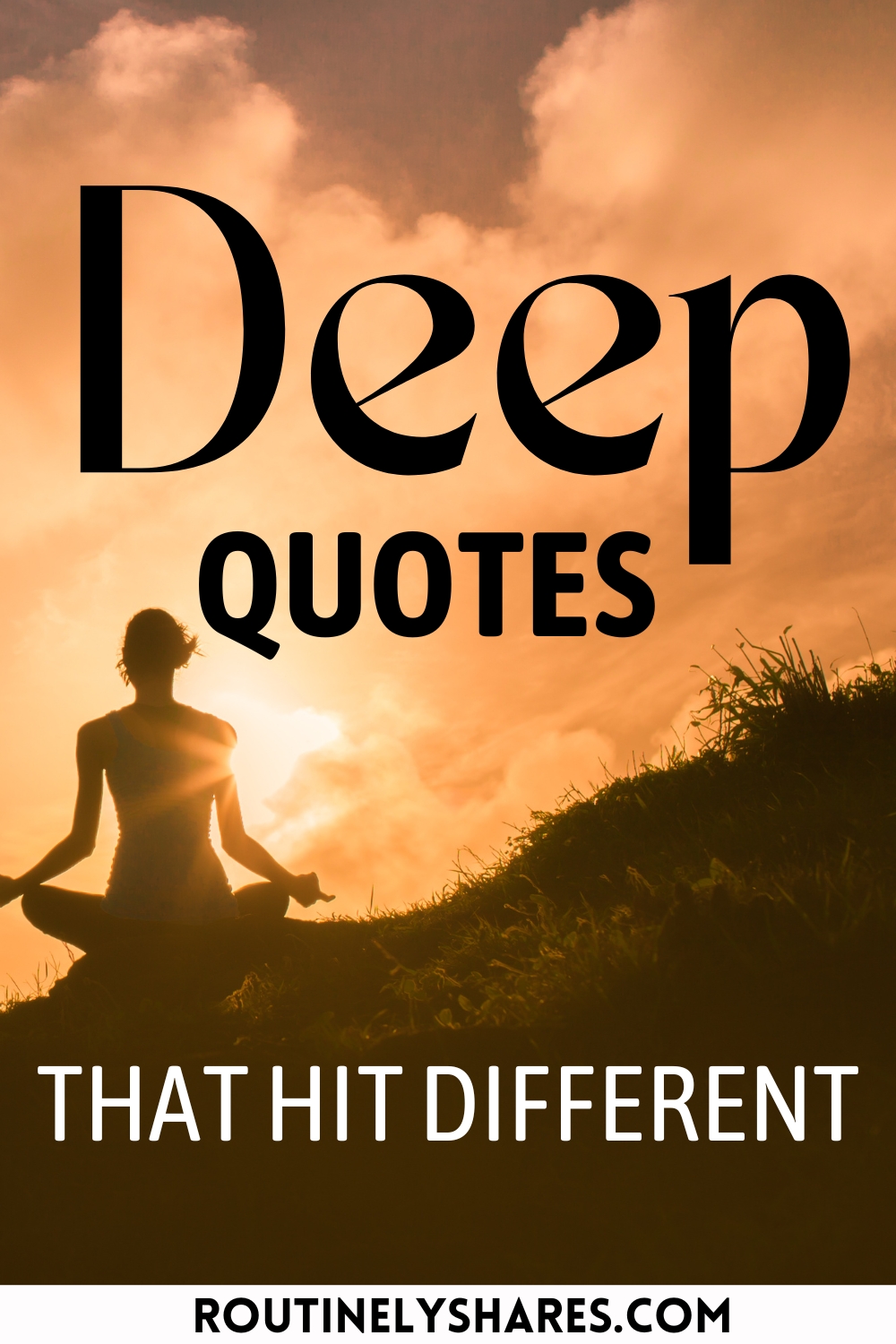 Short Deep Quotes with Life Truths that Hit Different - Routinely Shares