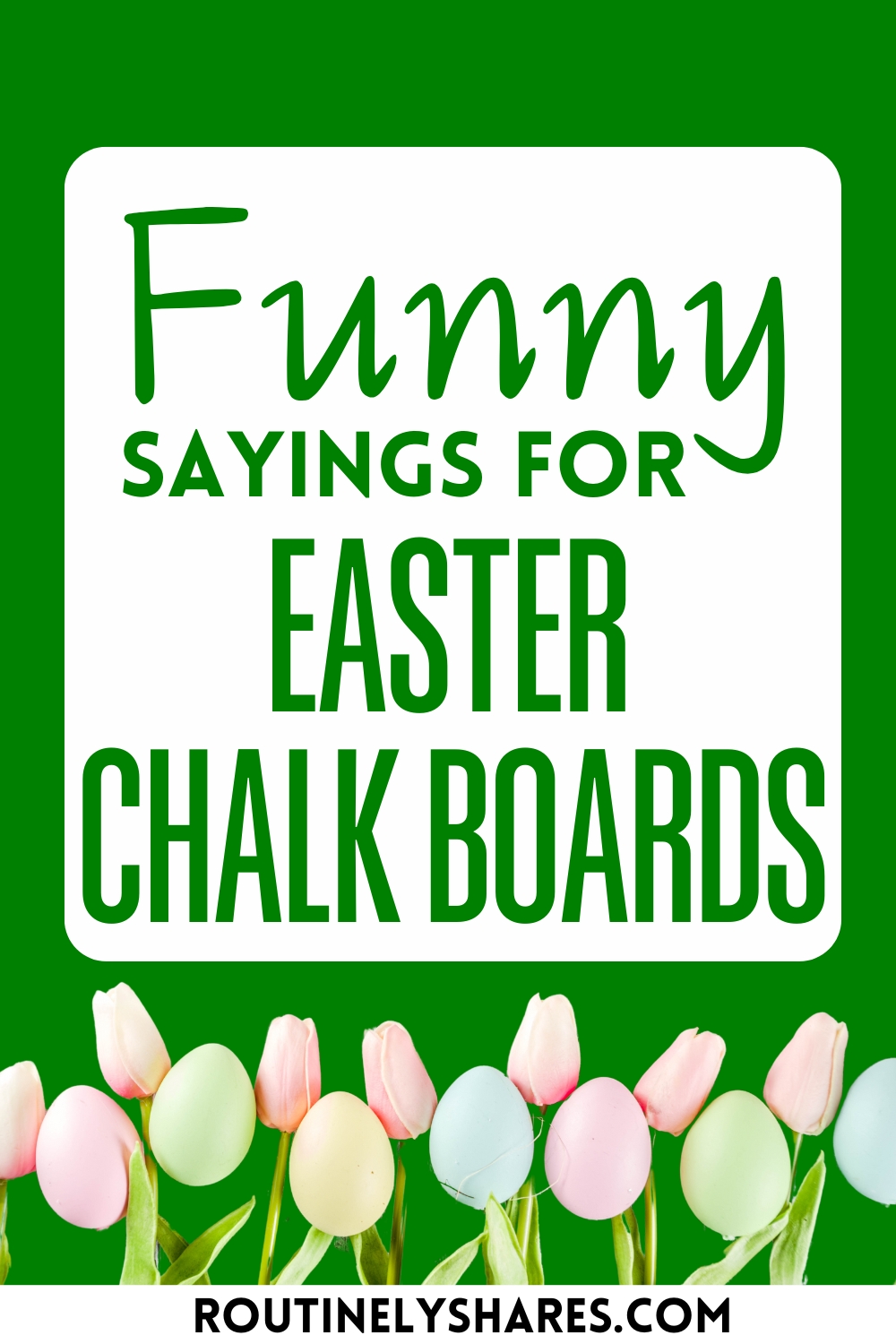 Funny Easter Letter Board Quotes and Sayings - Routinely Shares