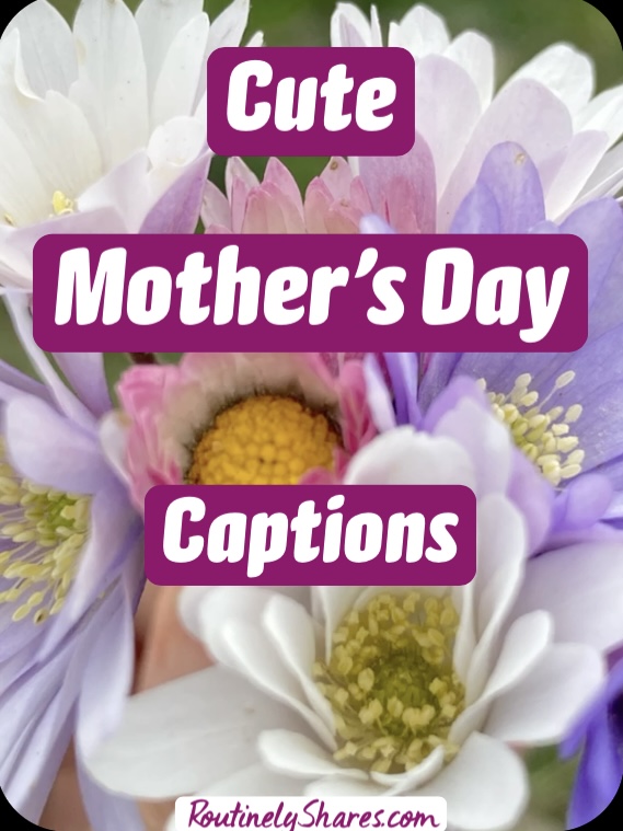 The 150 Best Mother’s Day Captions for Instagram to Make it Special for ...