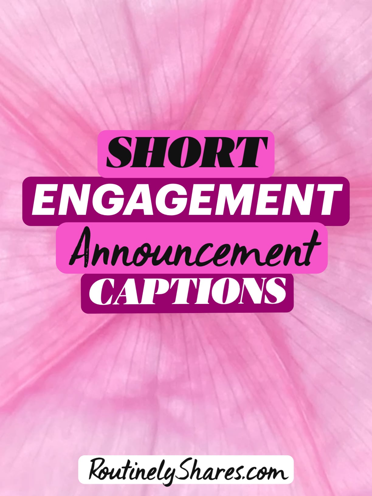 The 200 Best Engagement Captions for Instagram for the Big Announcement ...