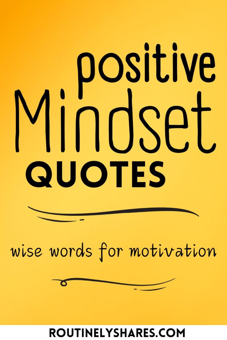 Short Positive Mindset Quotes to Harness the Power of Positivity ...