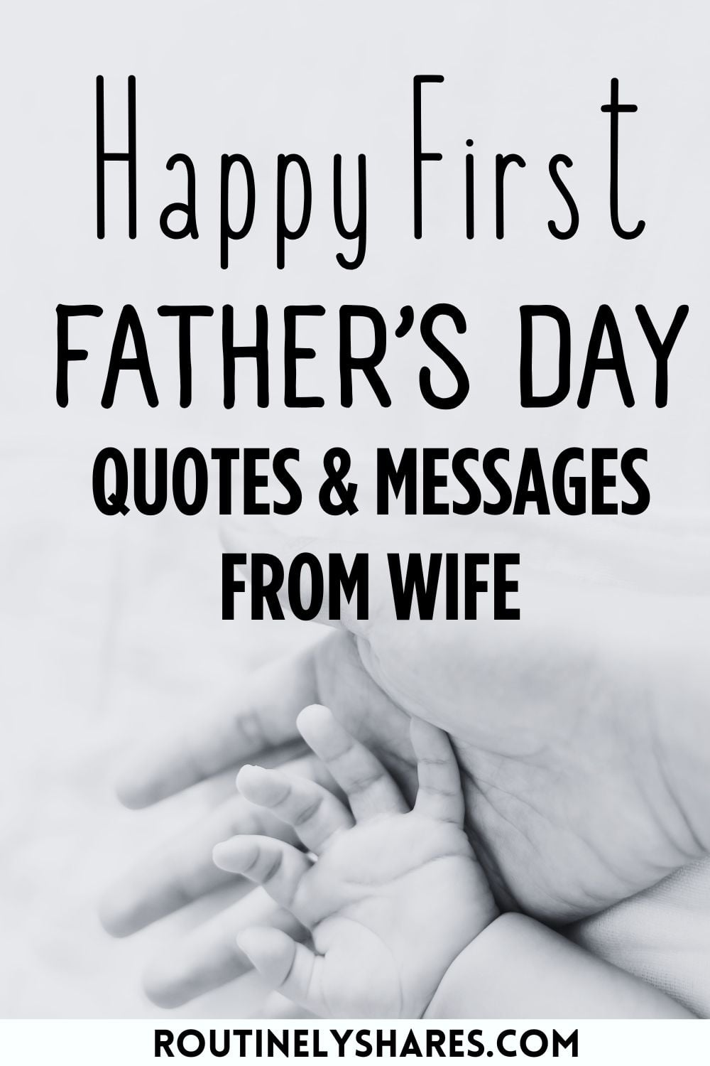 Happy First Father’s Day Quotes and Messages from Wife, Son or Daughter ...