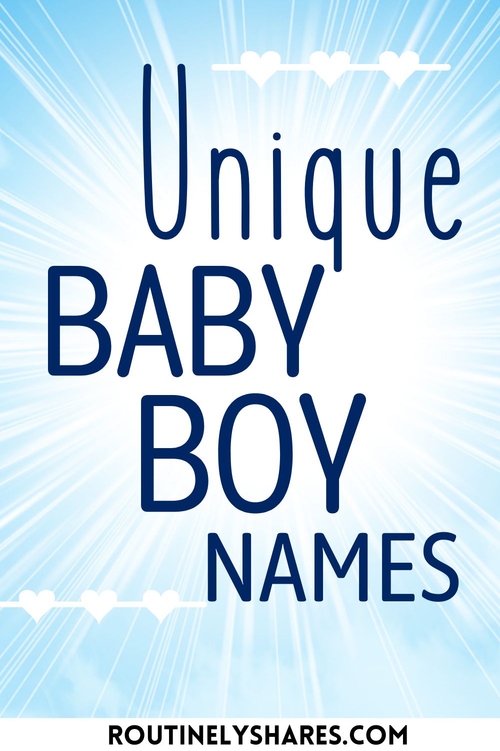 120 Unique Baby Boy Names that Aren't Overused for that Rare Name Vibe ...