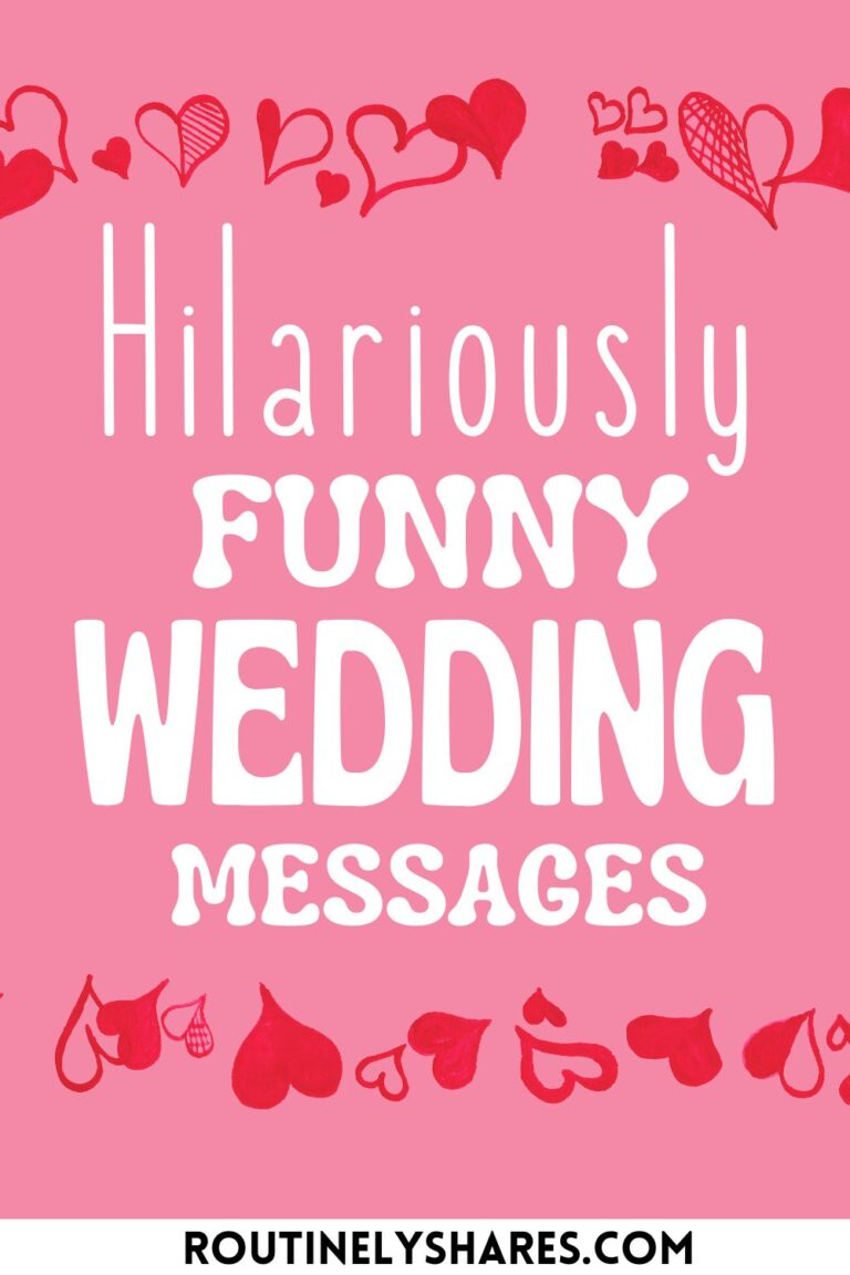 Hilariously Funny Wedding Quotes and Messages for Cards - Routinely Shares