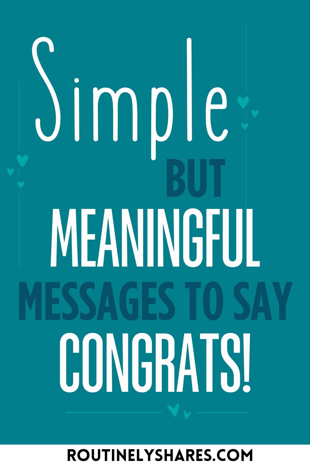 Short Congratulations Messages to Help Celebrate Achievements ...