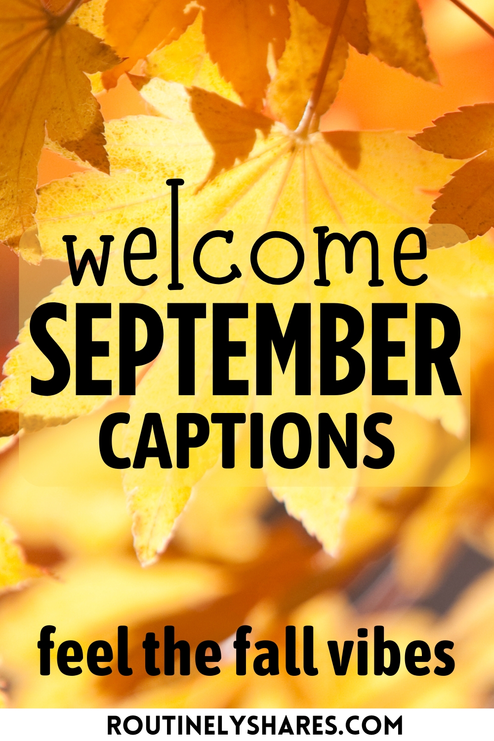 100 Best Welcome September Captions to Say Hello to Fall - Routinely Shares