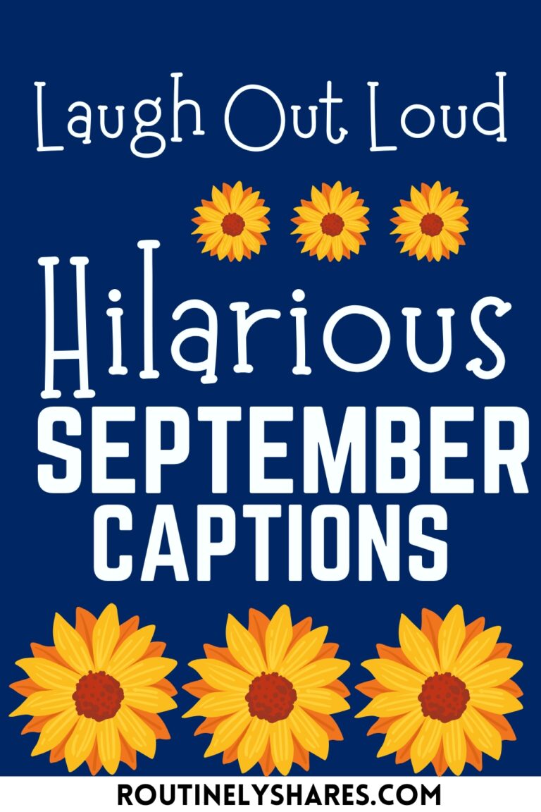 100 Best Welcome September Captions to Say Hello to Fall - Routinely Shares