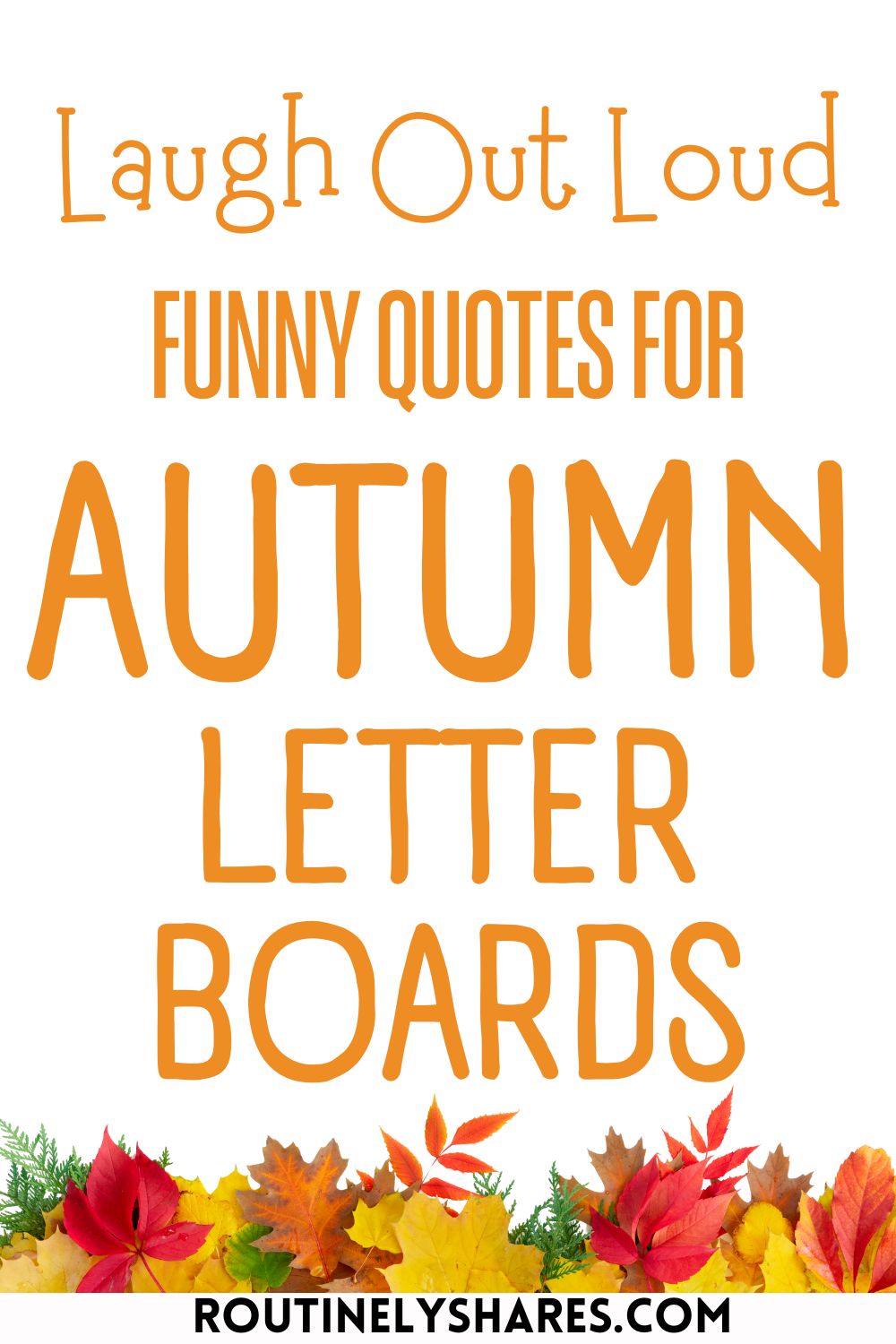 Funny Fall Letter Board Quotes and Sayings to Add Autumn Humor ...