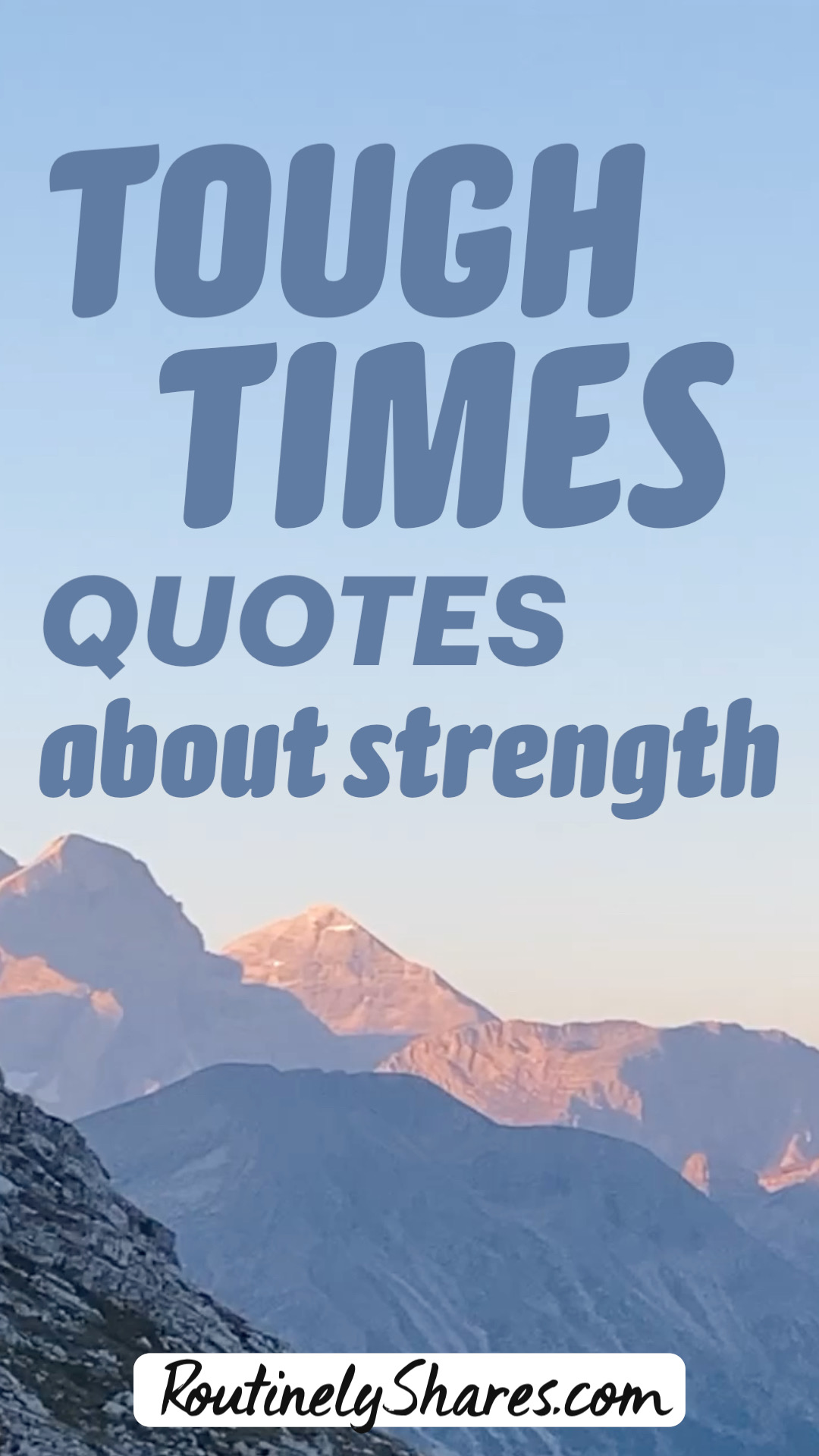 Inner Strength Quotes for Resilience in Hard Times - Routinely Shares