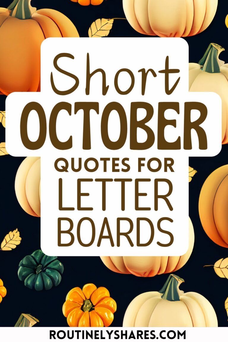 The Best Funny and Short October Letter Board Quotes for that Fall ...