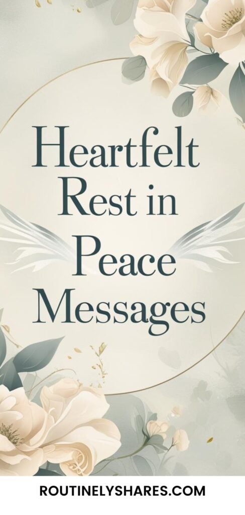 Rest in Peace Quotes and Messages: Heartfelt Words to Say RIP and Honor ...
