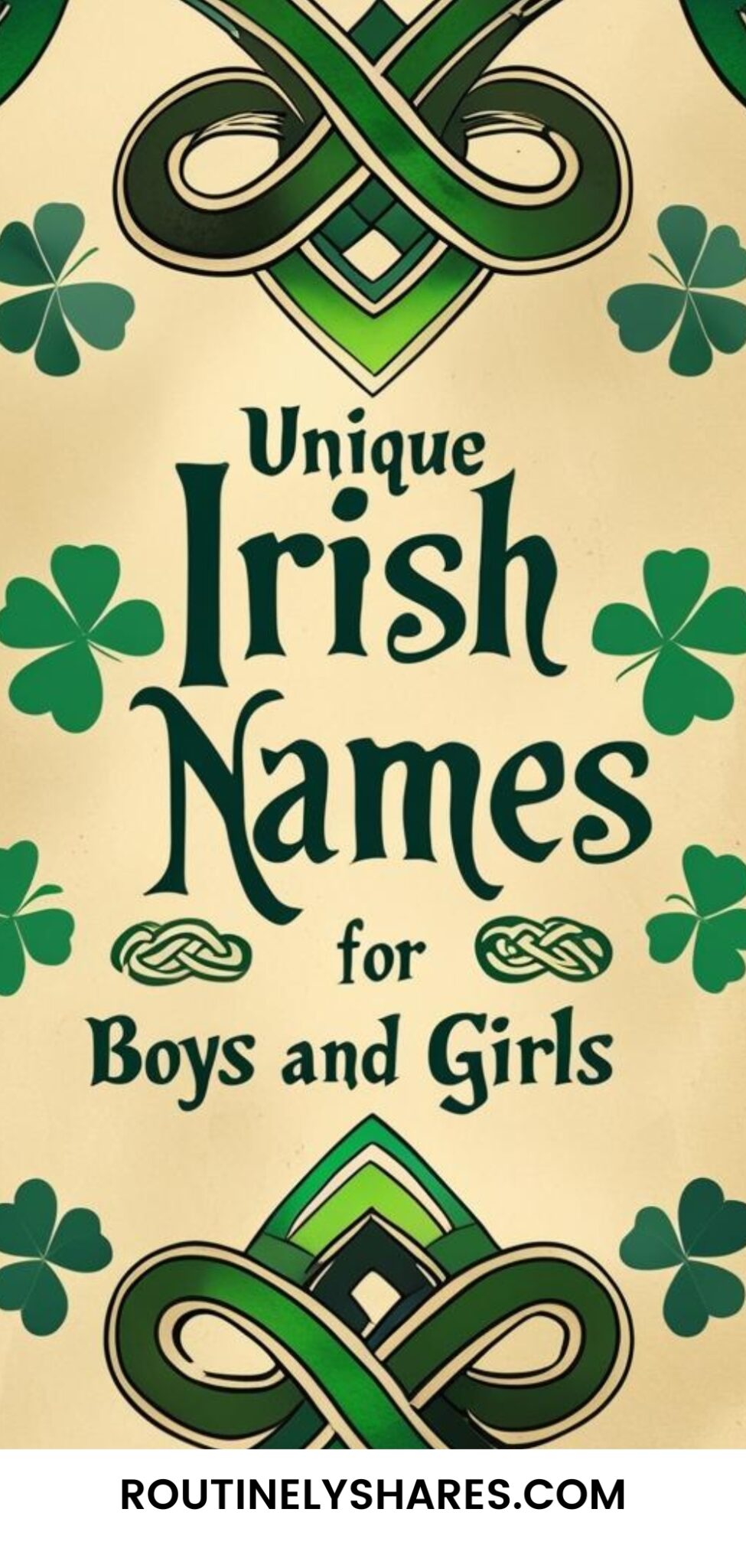 200 Cute and Unique Irish Baby Names with Meanings - Routinely Shares