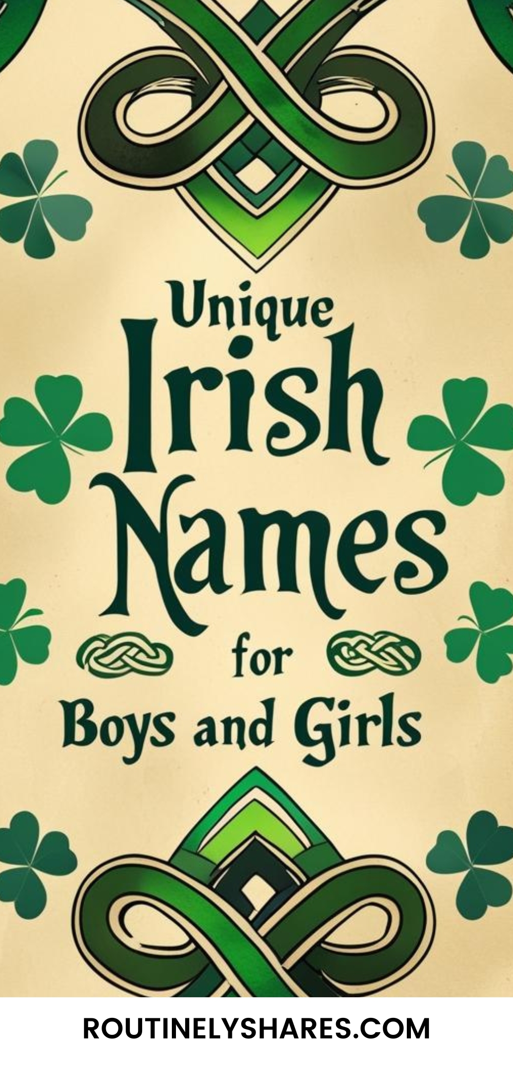 200 Cute and Unique Irish Baby Names with Meanings - Routinely Shares