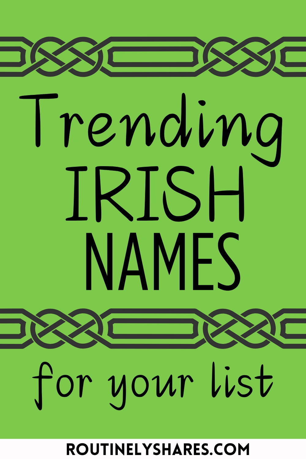 200 Cute and Unique Irish Baby Names with Meanings - Routinely Shares