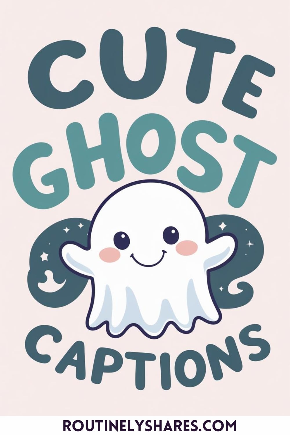 100 Funny, Cute and Short Ghost Captions and Quotes for that Spooky ...