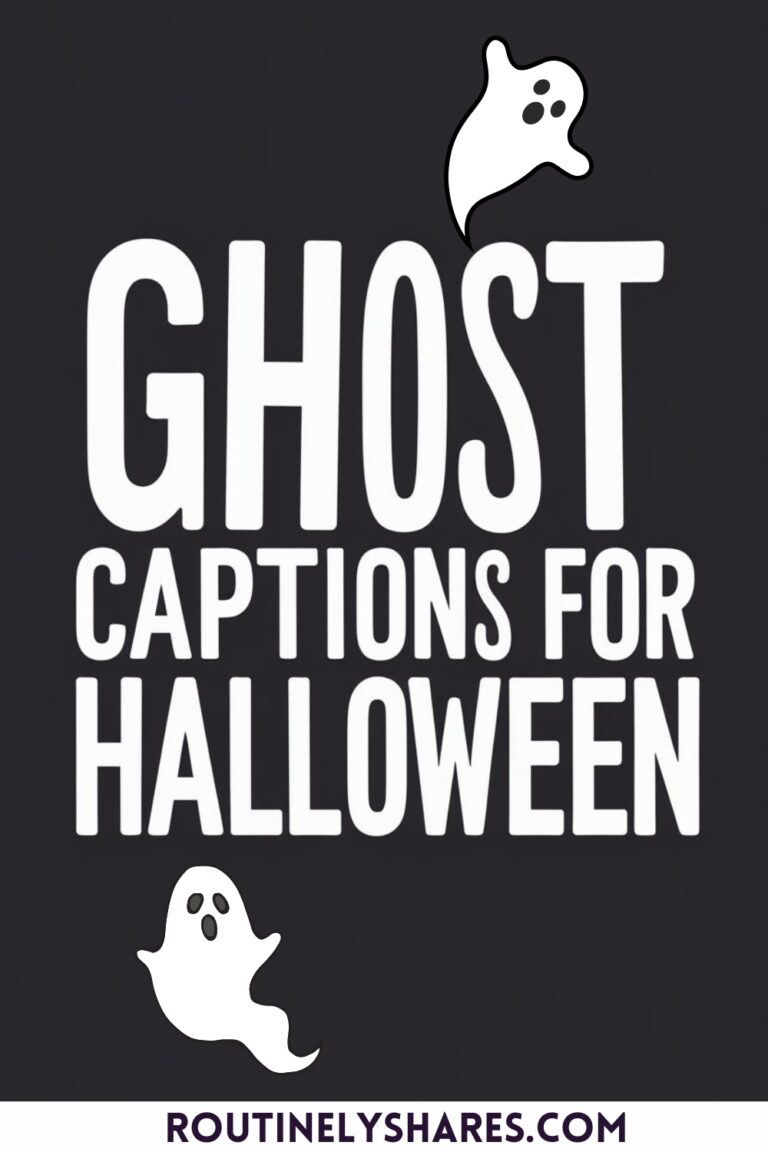 100 Funny, Cute and Short Ghost Captions and Quotes for that Spooky ...