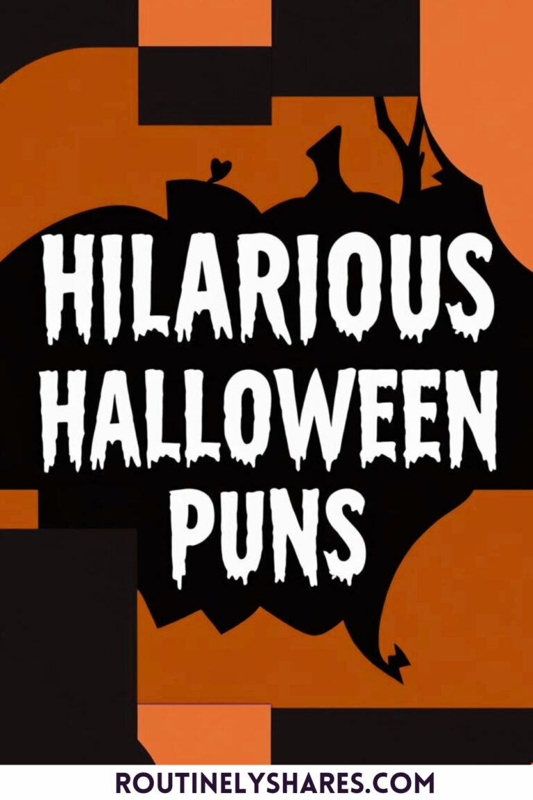 Funny Halloween Puns and Jokes for Spooky Season Laughs - Routinely Shares