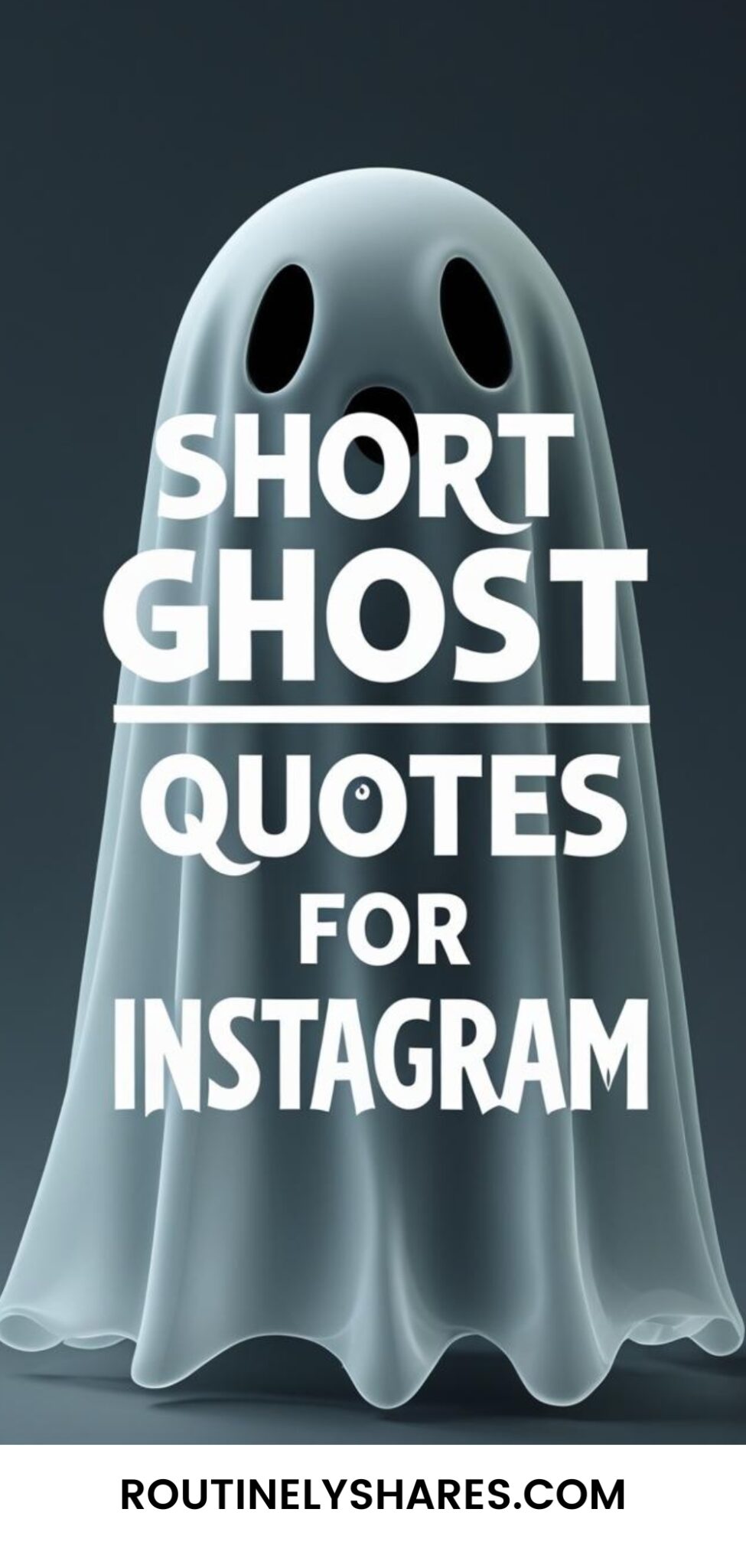 100 Funny, Cute and Short Ghost Captions and Quotes for that Spooky ...