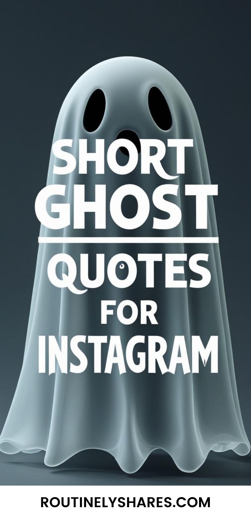 100 Funny, Cute and Short Ghost Captions and Quotes for that Spooky ...