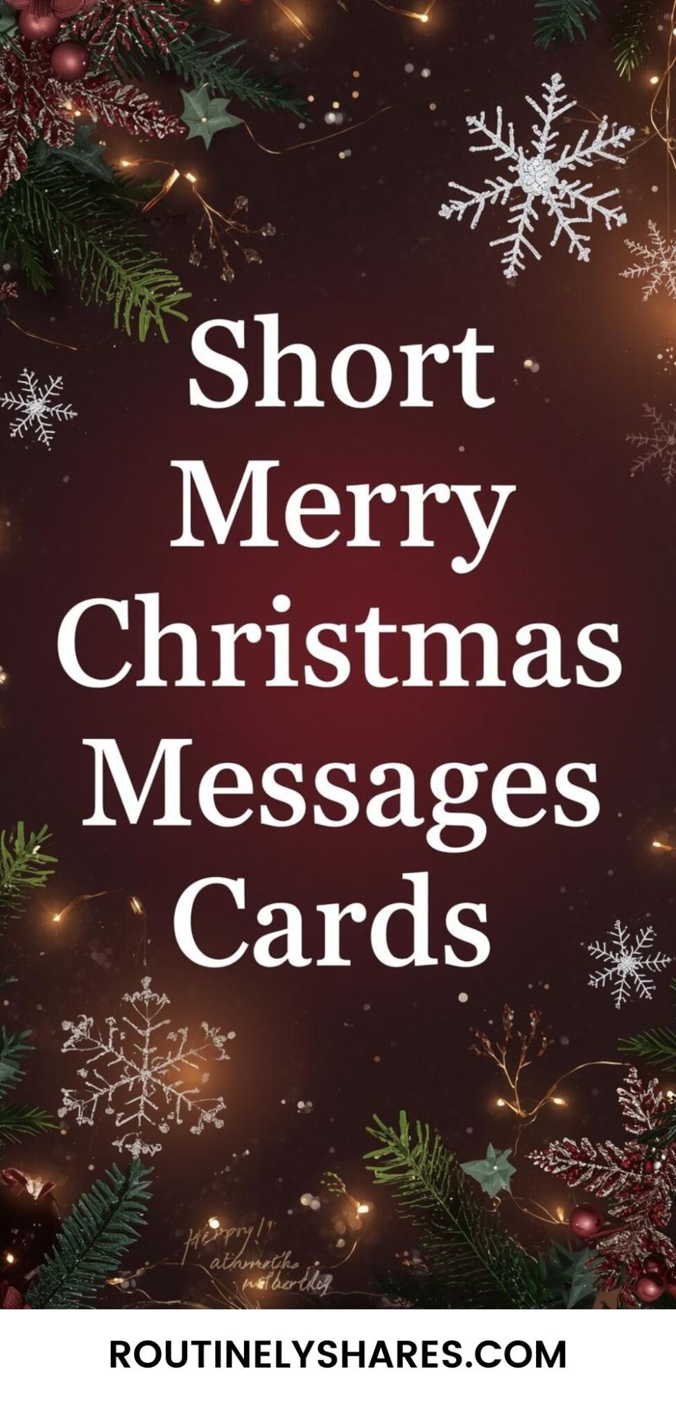 200 Short Merry Christmas Messages for Cards to Spread Holiday Cheer ...