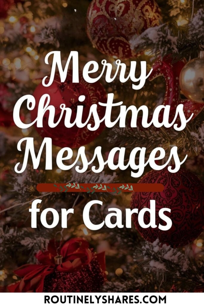 200 Merry Christmas Messages for Cards to Wish Them a Happy Holiday ...
