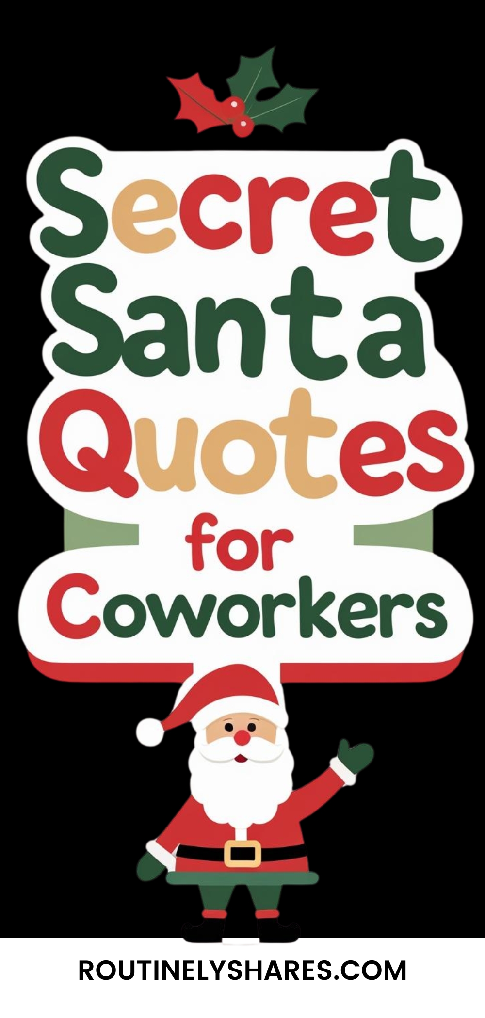 The 170 Best Secret Santa Messages and Captions - Routinely Shares