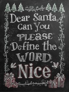 Cute, Easy and Funny Christmas Chalk Board Art Ideas - Routinely Shares