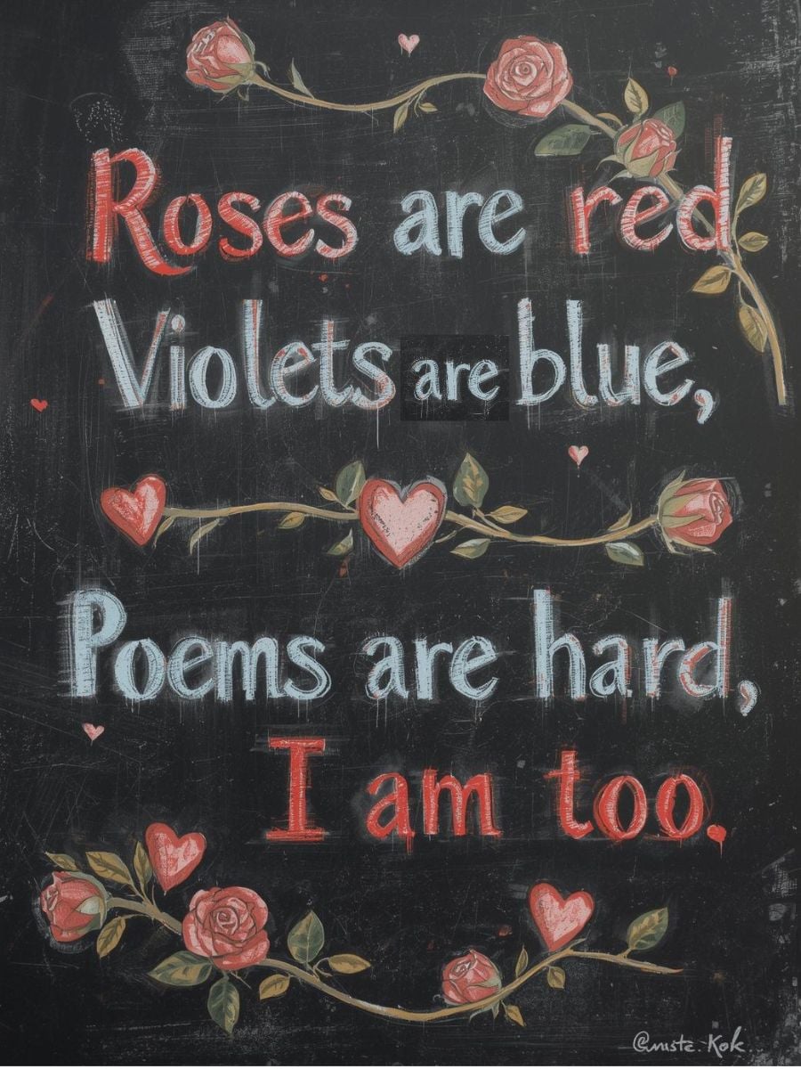 Funny Roses are Red Violets are Blue Poems for a Laugh - Routinely Shares
