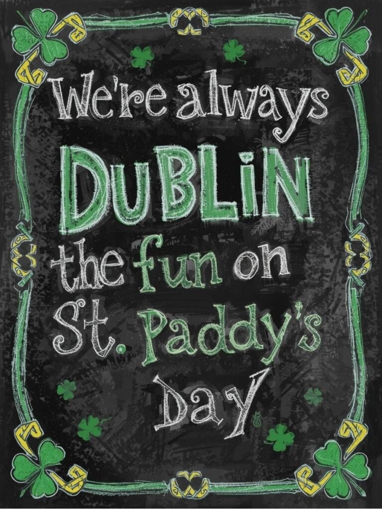 Easy and Funny Happy St. Patrick's Day Chalk Board Art Ideas ...