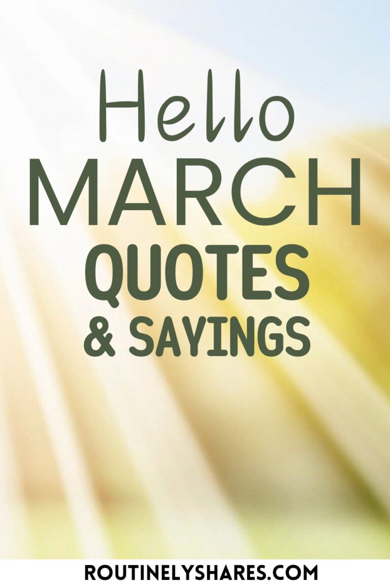 160 Hello March Quotes for When You Are Happy to Welcome a New Month ...