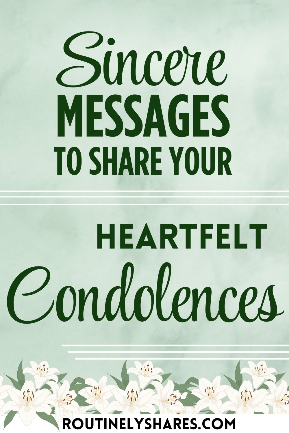 Heartfelt Condolence Messages to Share Your Sincere Sympathy ...