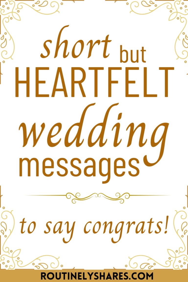 Short Wedding Messages to Say Congratulations to the Happy Couple ...